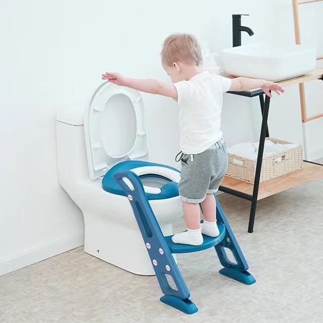 Kids Toilet Ladder Children Toilet Training Foldable Potty Training ...
