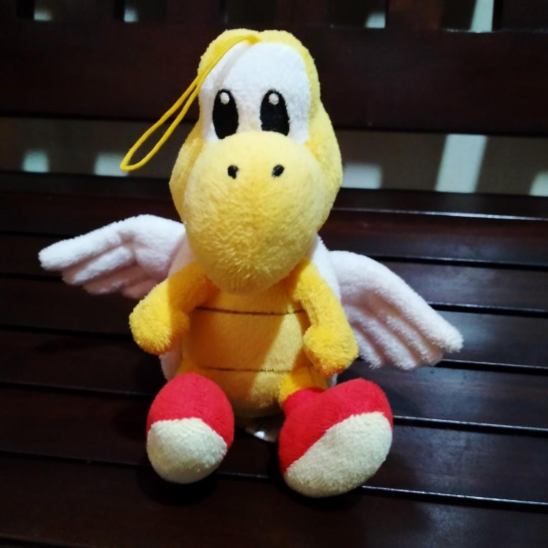 Koopa with Wings Small Charm Stuffed Toy (Super Mario), Hobbies & Toys ...