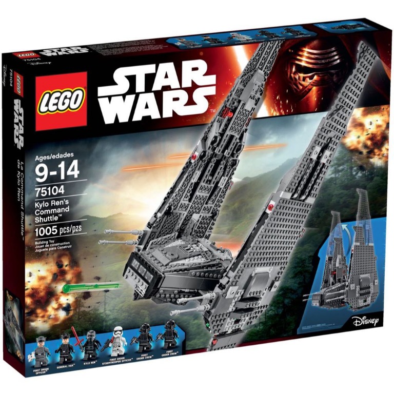 LEGO 75104 Kylo Ren's Command Shuttle, Hobbies & Toys, Toys & Games on ...