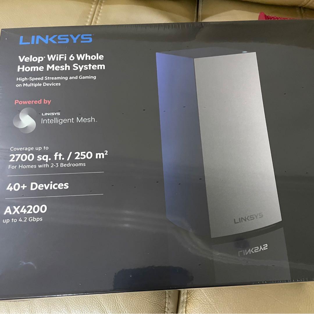 Linksys Velop Wifi 6 Whole Home Mesh System AX4200, Computers & Tech, Parts & Accessories ...