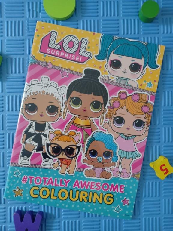 LOL Surprise Collection Paint with water, Color by number, Sticker book ...