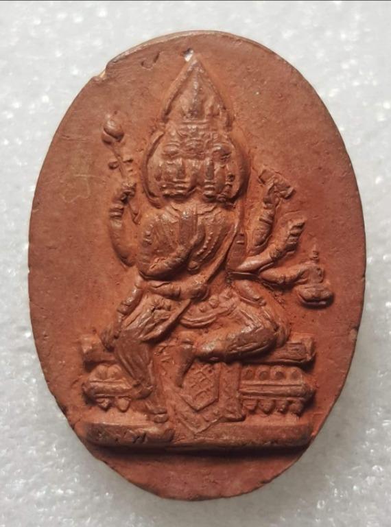 LP See Wat Sakae Phra Phrom B.E 2519 with hand yant, Hobbies & Toys ...