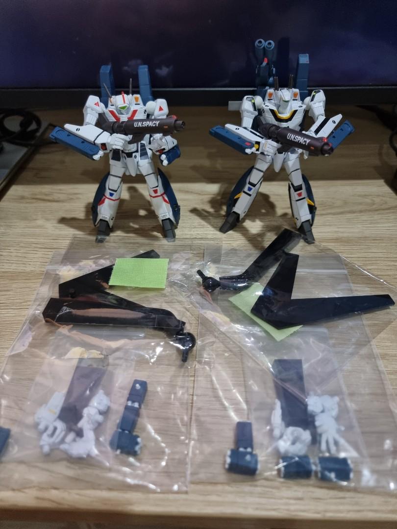 Macross Robotech Revoltech Vf-1J Vf-1S figures SET, Hobbies & Toys ...
