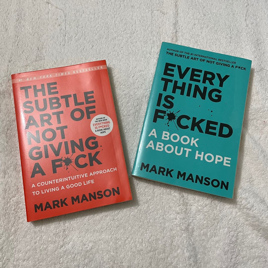 Mark Manson Books, Hobbies & Toys, Books & Magazines, Fiction & Non ...