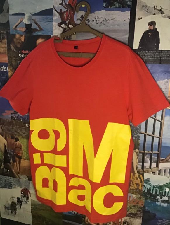 Mcdo Merch, Men's Fashion, Tops & Sets, Tshirts & Polo Shirts on Carousell