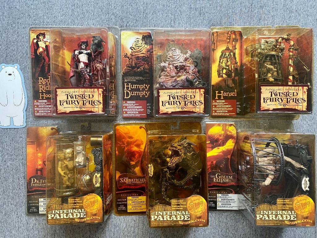 McFarlane Clive Barker's spawn X files tortured souls figures, 興趣及遊戲 ...
