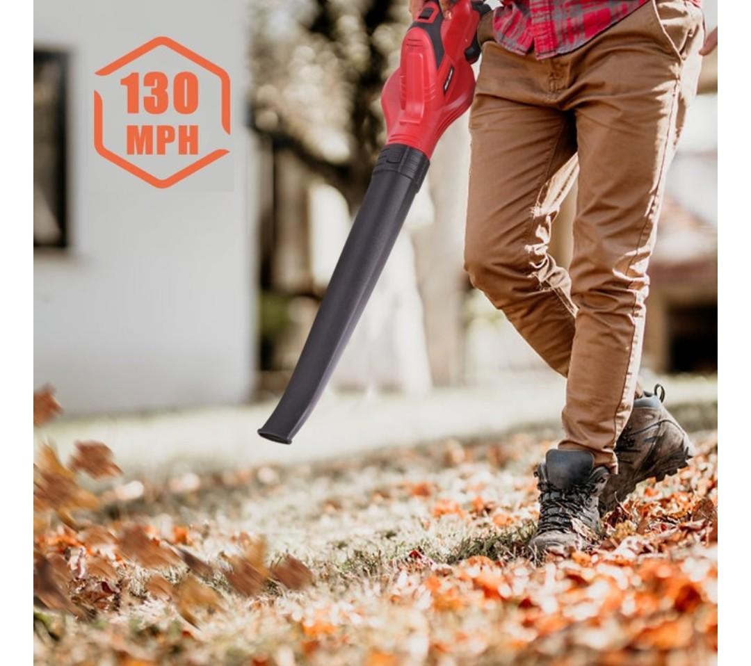 Meterk 20V Cordless blower kit LCGB777-1, Furniture & Home Living ...