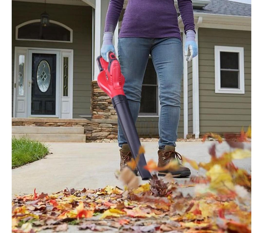 Meterk 20V Cordless blower kit LCGB777-1, Furniture & Home Living ...