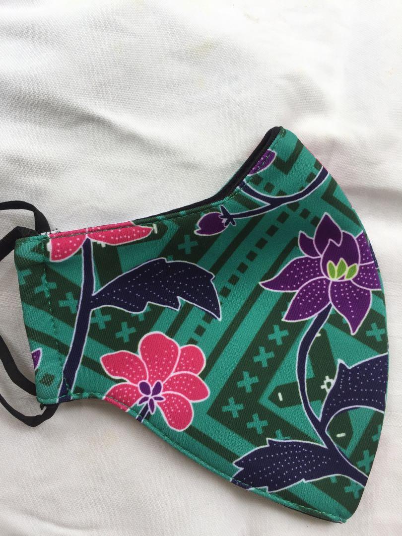 MH Stewardess Batik Face Mask, Men's Fashion, Tops & Sets, Formal ...