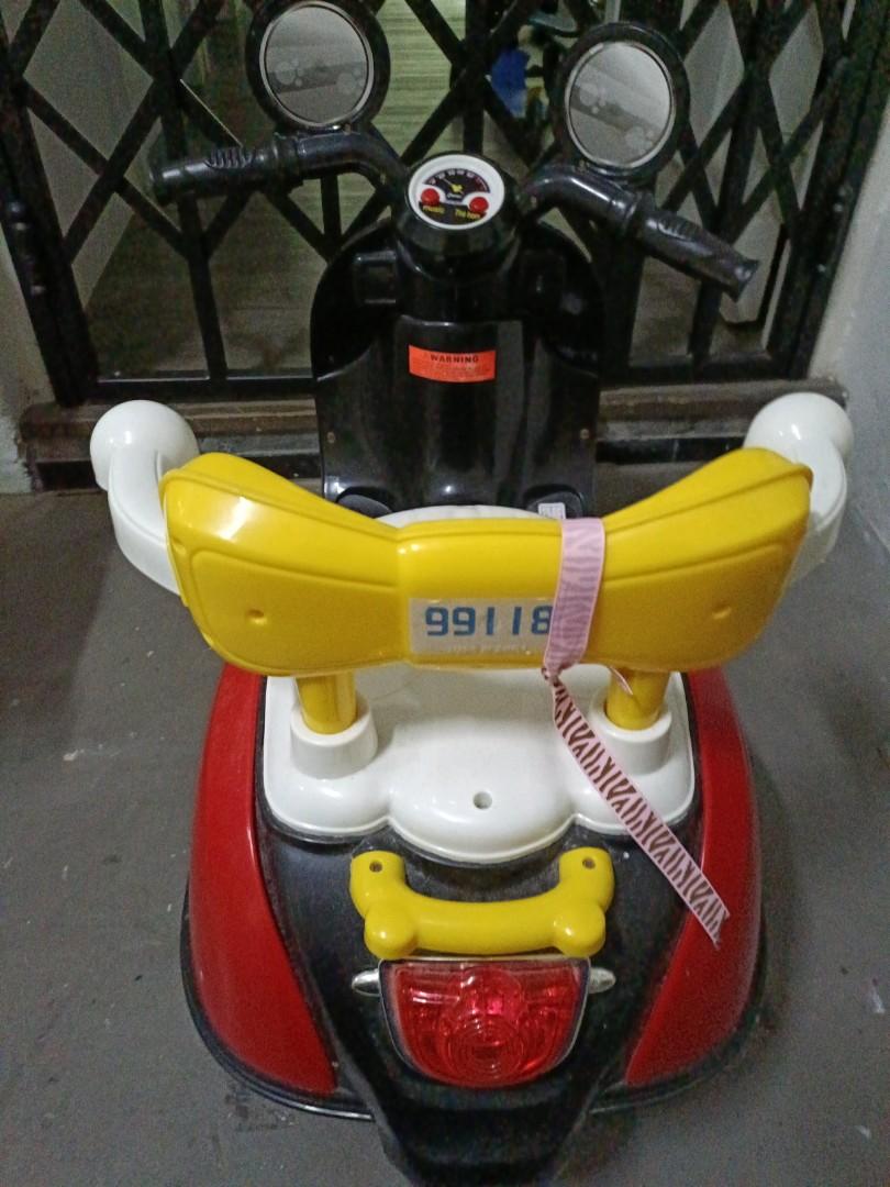 Mickey mouse battery bike, Babies & Kids, Infant Playtime on Carousell