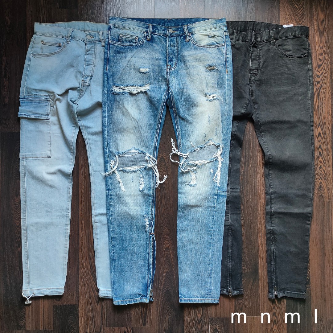 MNML M1 MODERN SIMPLICITY | Denim Collection, Men's Fashion, Activewear ...