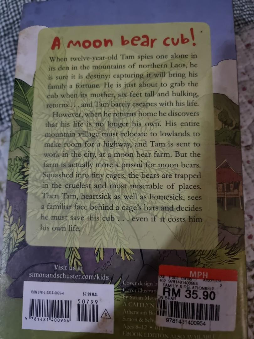 MOON BEAR by Gill Lewis, Hobbies & Toys, Books & Magazines, Storybooks ...