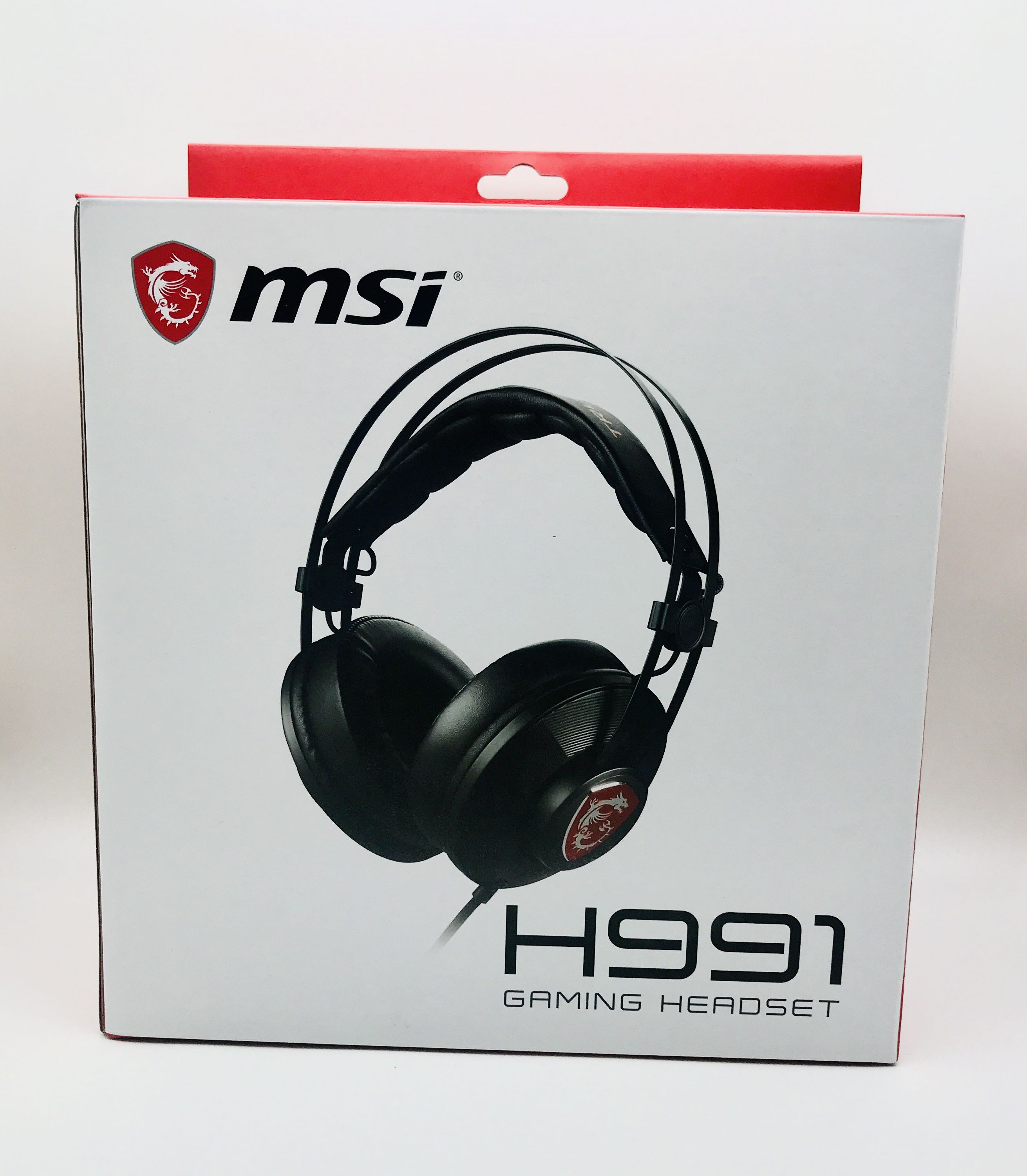 msi 微星 H991 GAMING HEADSET 電競耳機 _黑色, 電腦及科技產品, 電腦周邊產品, 電腦周邊產品在旋轉拍賣