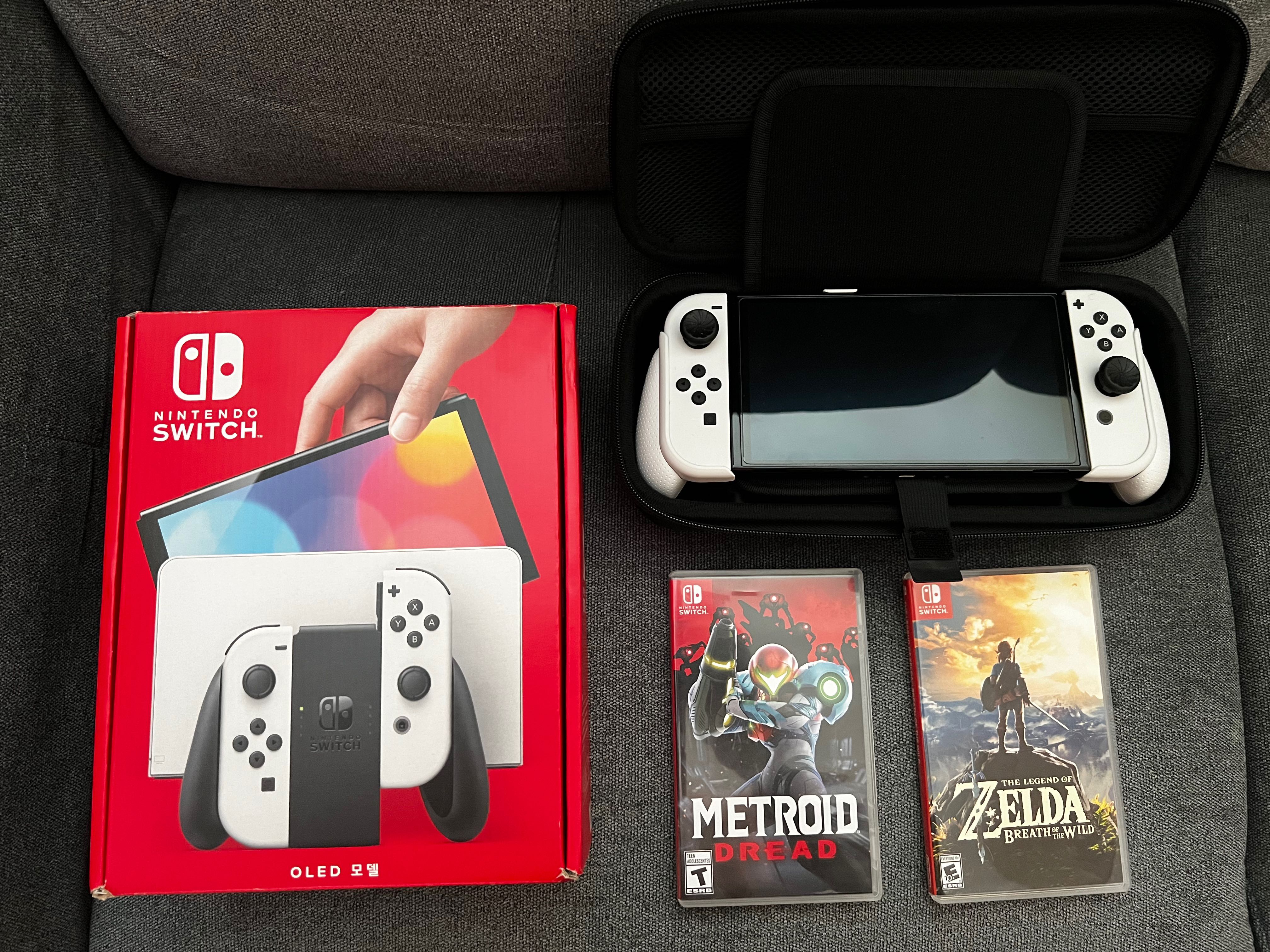 Nintendo Switch OLED Bundle!!, Video Gaming, Video Game Consoles ...