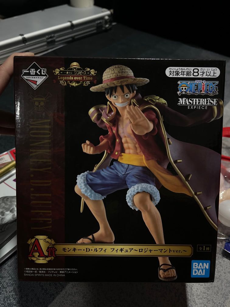 ONE PIECE LUFFY MASTERLISE EXPIECE + 2 FREE FIGURINE, Hobbies & Toys ...