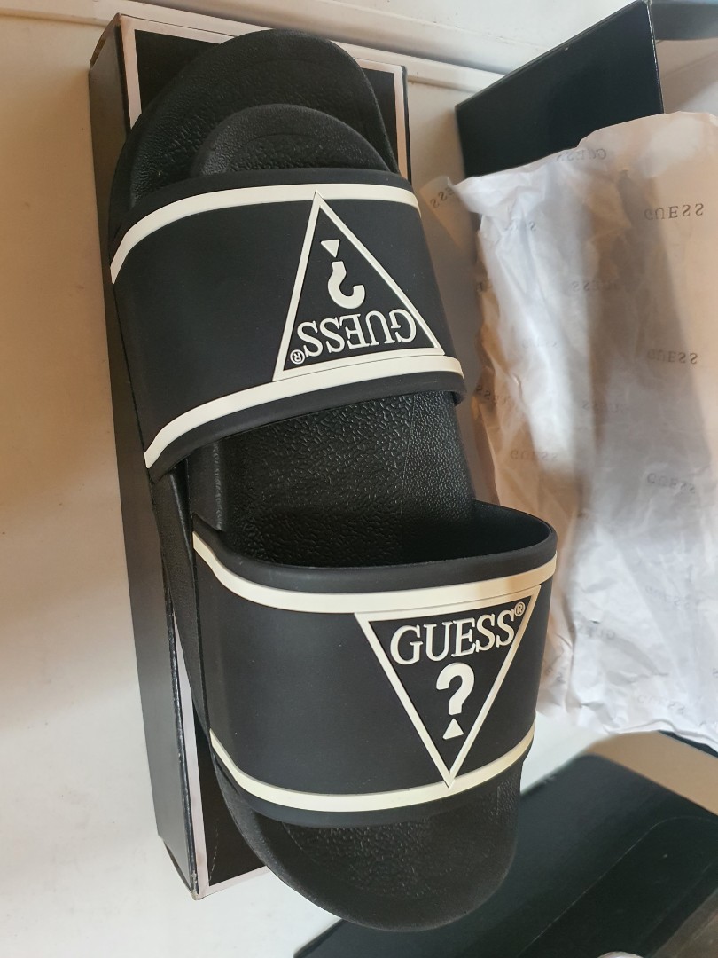 ORIGINAL GUESS SLIDES, Men's Fashion, Footwear, Slippers & Slides on ...