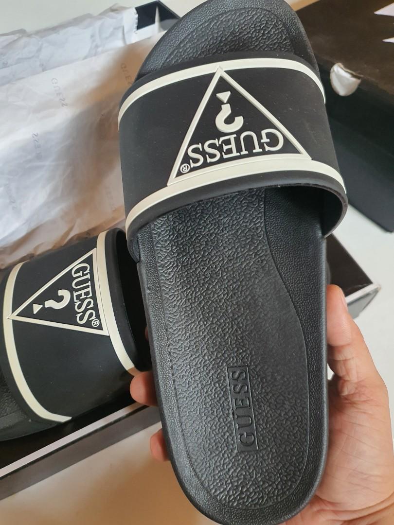 ORIGINAL GUESS SLIDES, Men's Fashion, Footwear, Slippers & Slides on ...