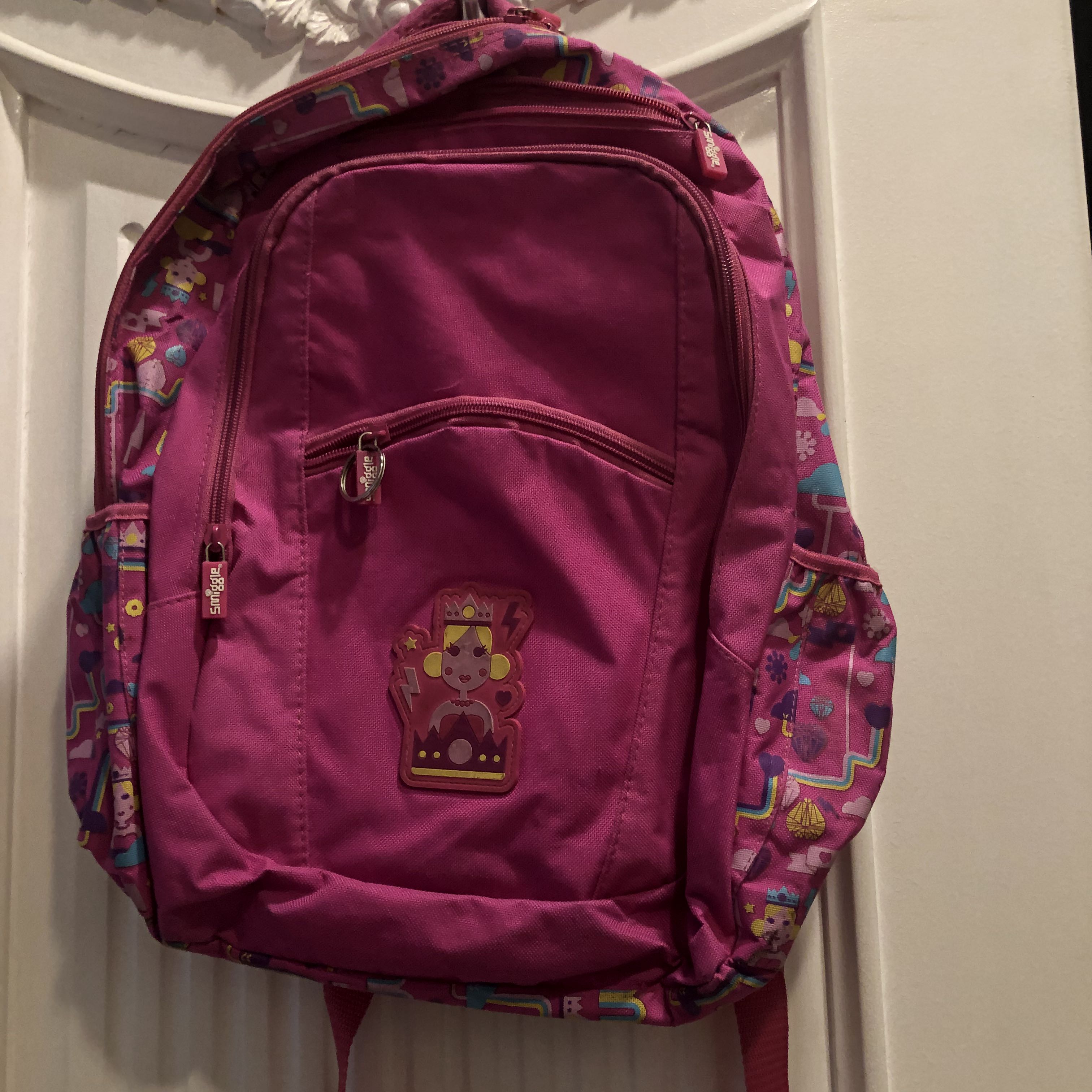 Original Smiggle pink backpack, Babies & Kids, Babies & Kids Fashion on ...