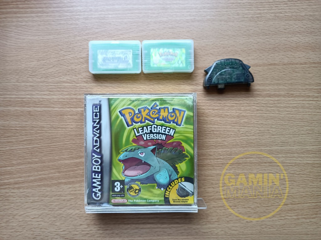 Pokemon LeafGreen Collector's Item Authentic - Gen 3 - With Box and ...