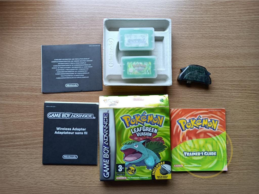 Pokemon LeafGreen Collector's Item Authentic - Gen 3 - With Box and ...