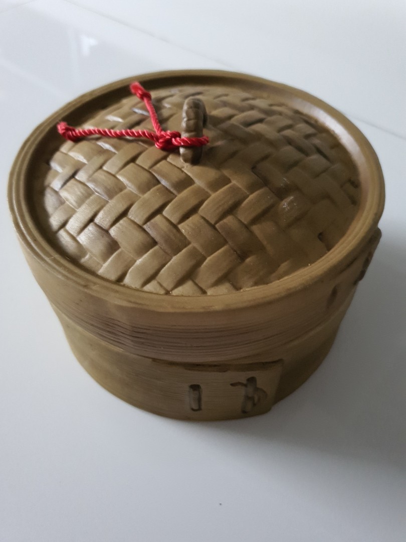 Porcelain Dim Sum Basket, Furniture & Home Living, Kitchenware ...