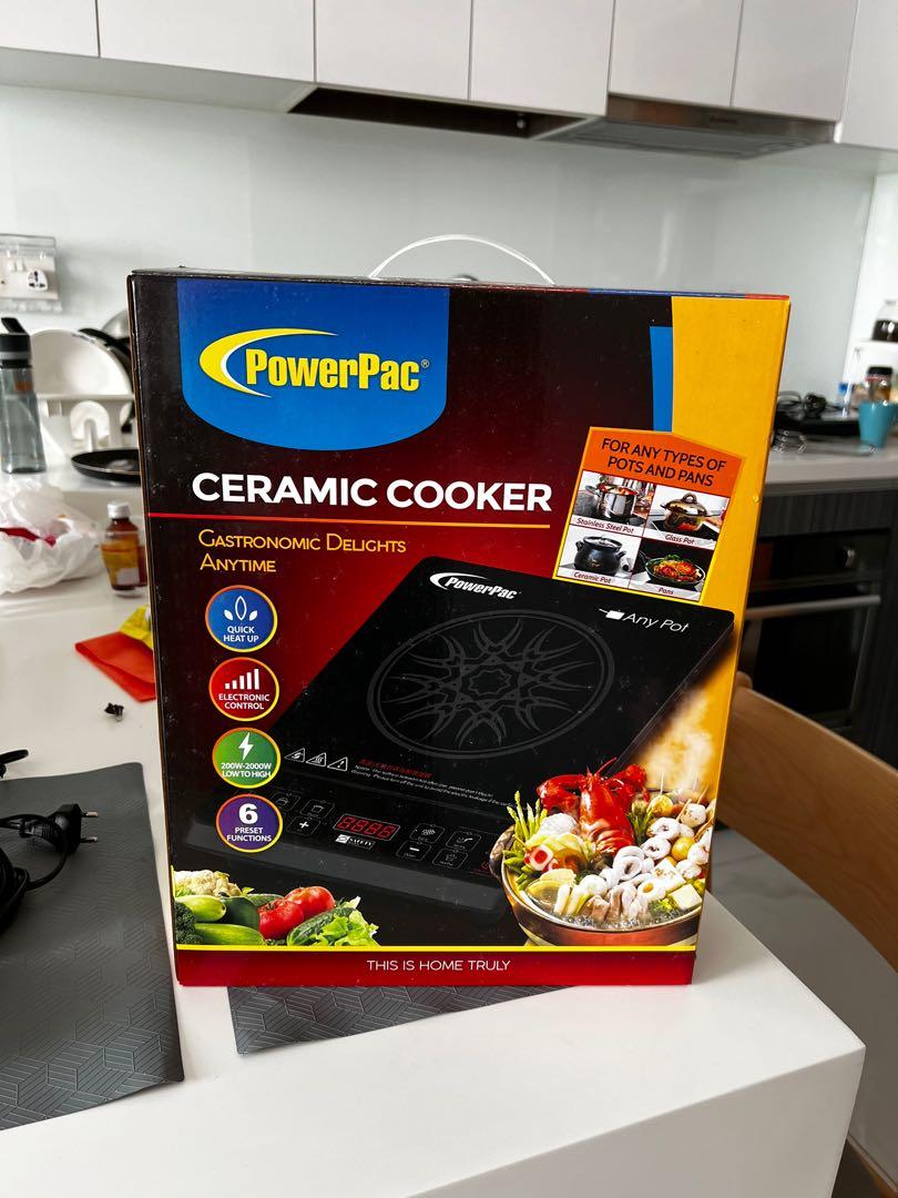 Powerpac Induction Cooker - Ceramic cooker, TV & Home Appliances ...