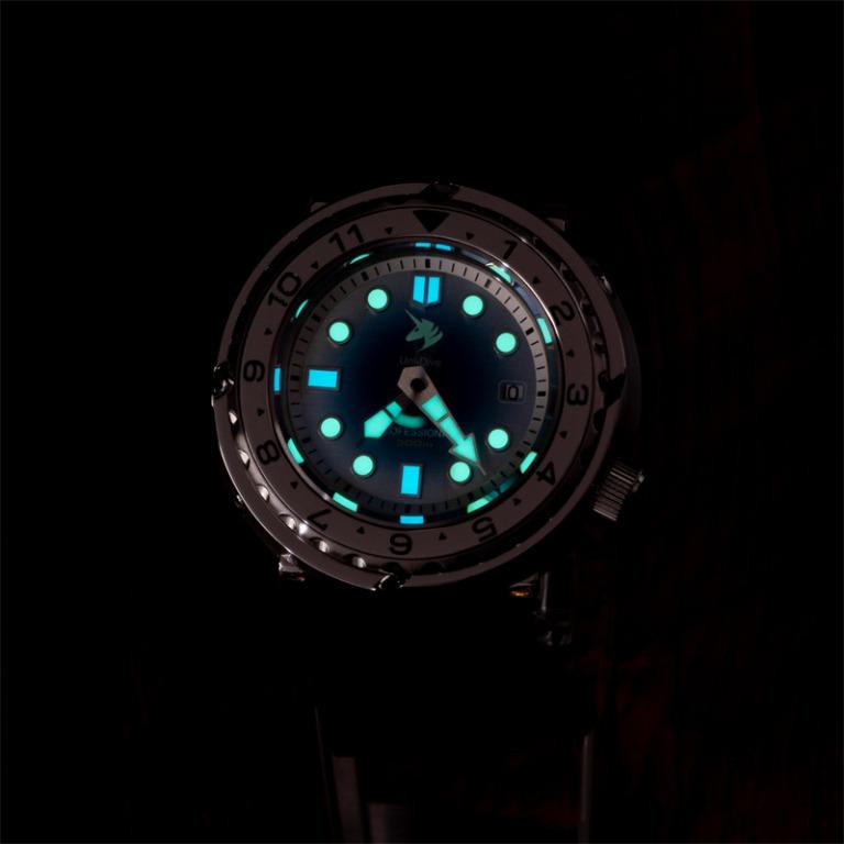 PROXIMA UNI DIVE TUNA - GRADIENT BLUE DIAL, Men's Fashion, Watches ...