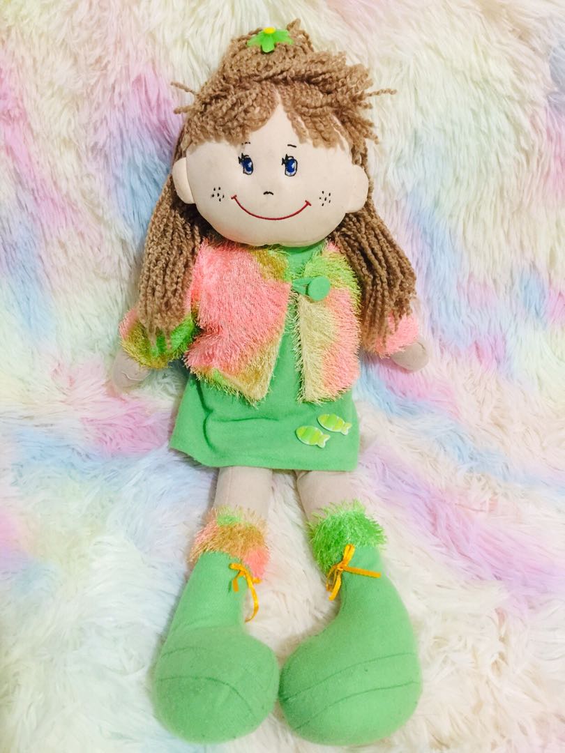 Rag Doll 20" big from UK with furry blazer, Hobbies & Toys, Toys ...