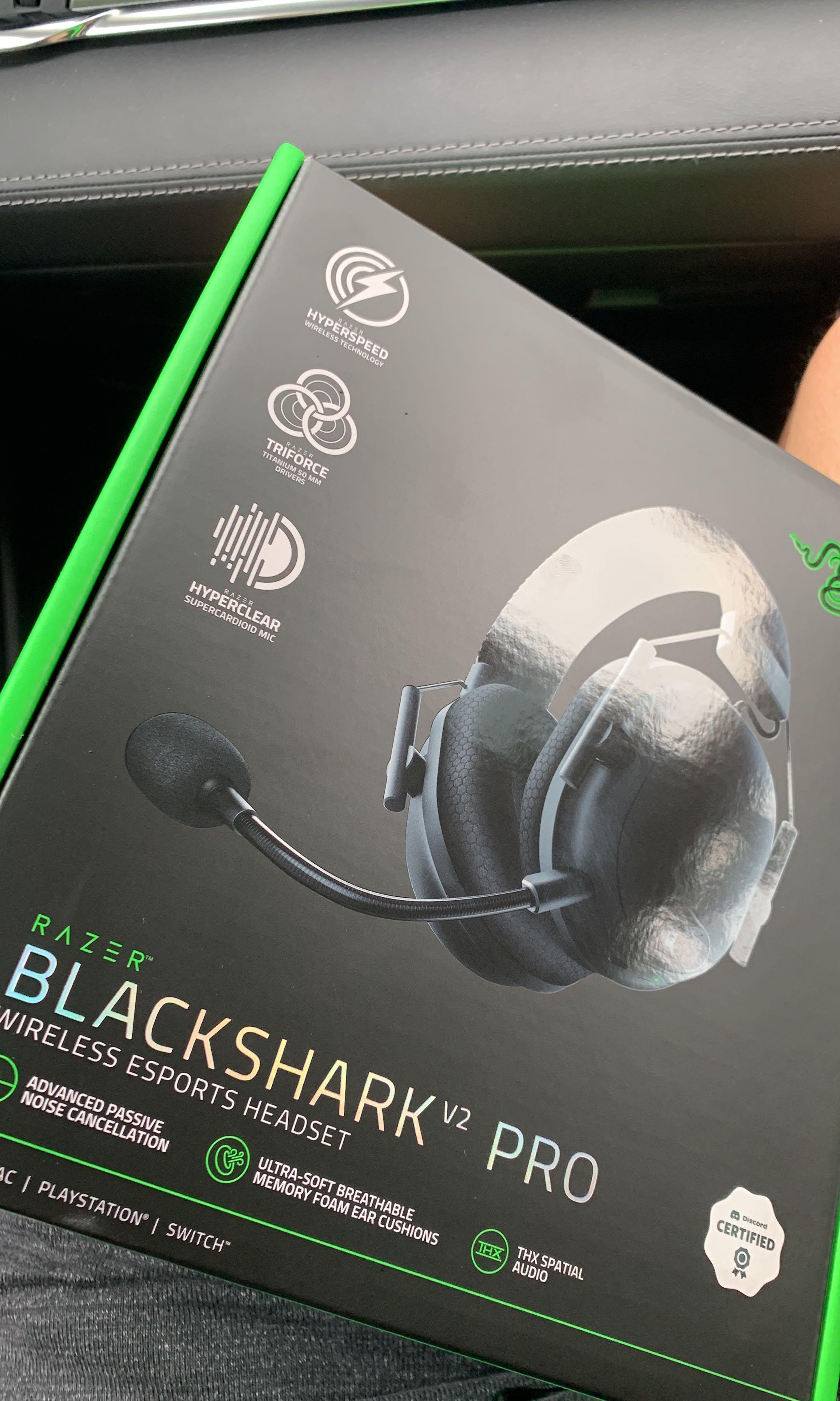 Razer black shark v2 pro wireless, Audio, Headphones & Headsets on ...