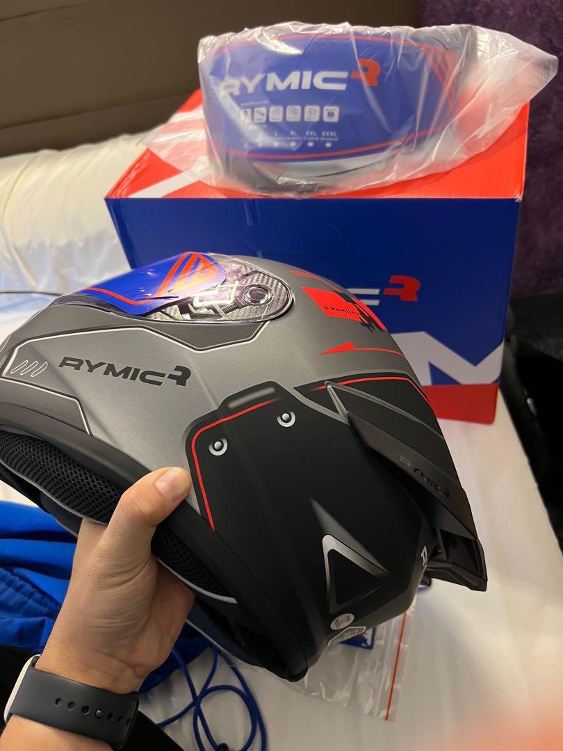 Rymic Full Face Helmet With Spoiler [Original], Auto Accessories on ...