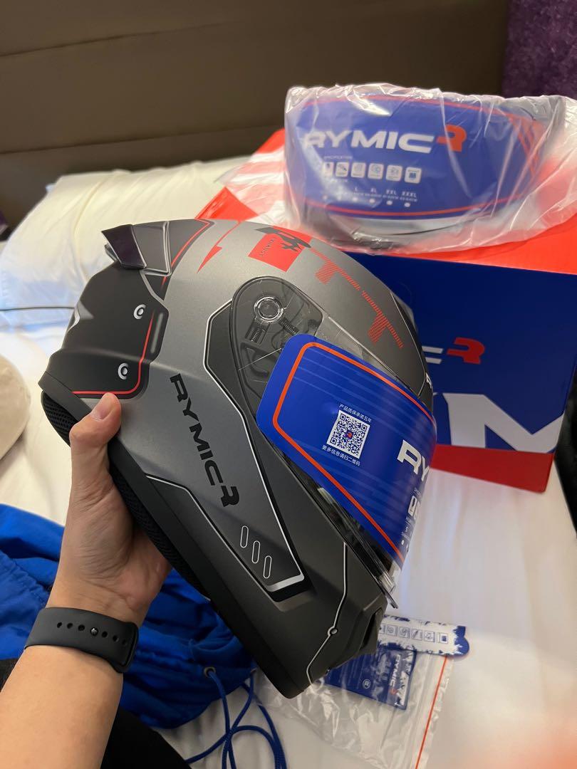 Rymic Full Face Helmet With Spoiler [Original], Auto Accessories on Carousell