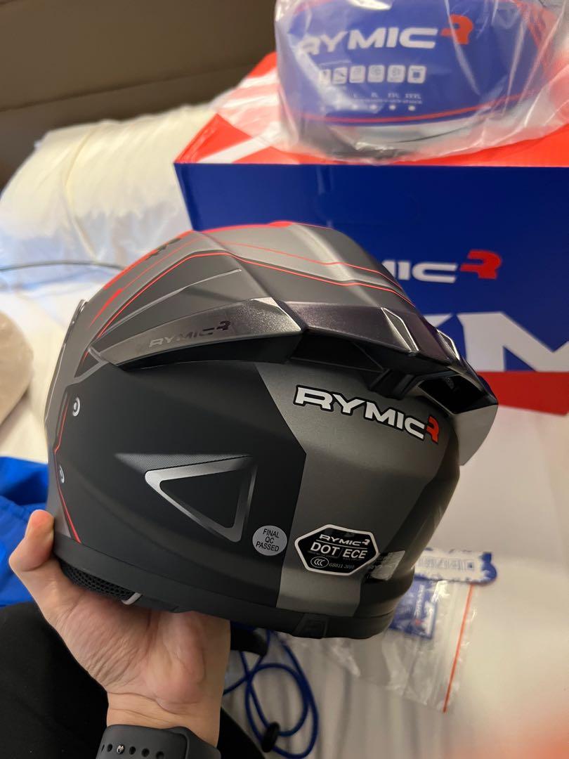 Rymic Full Face Helmet With Spoiler [Original], Auto Accessories on Carousell