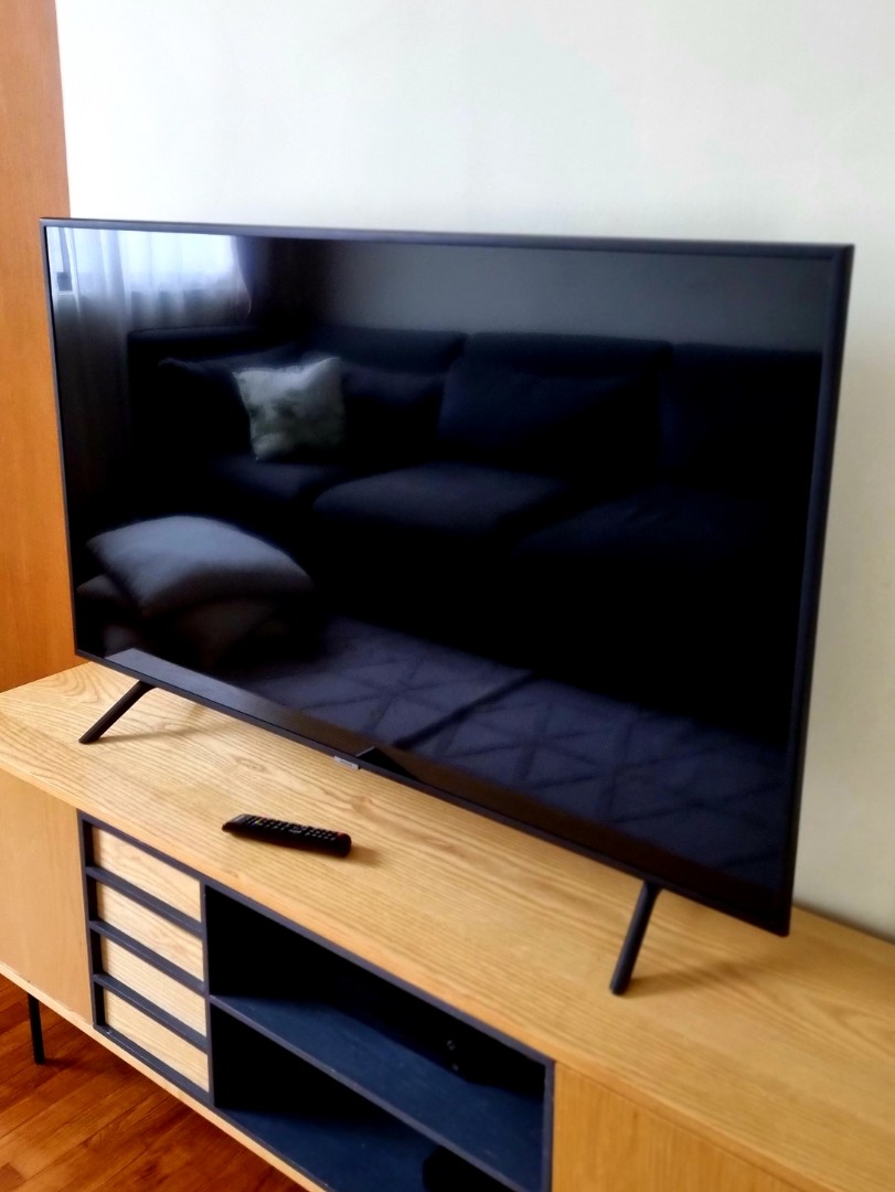 Samsung 55" UHD Smart TV UA55NU7100 / Slim, TV & Home Appliances, TV ...