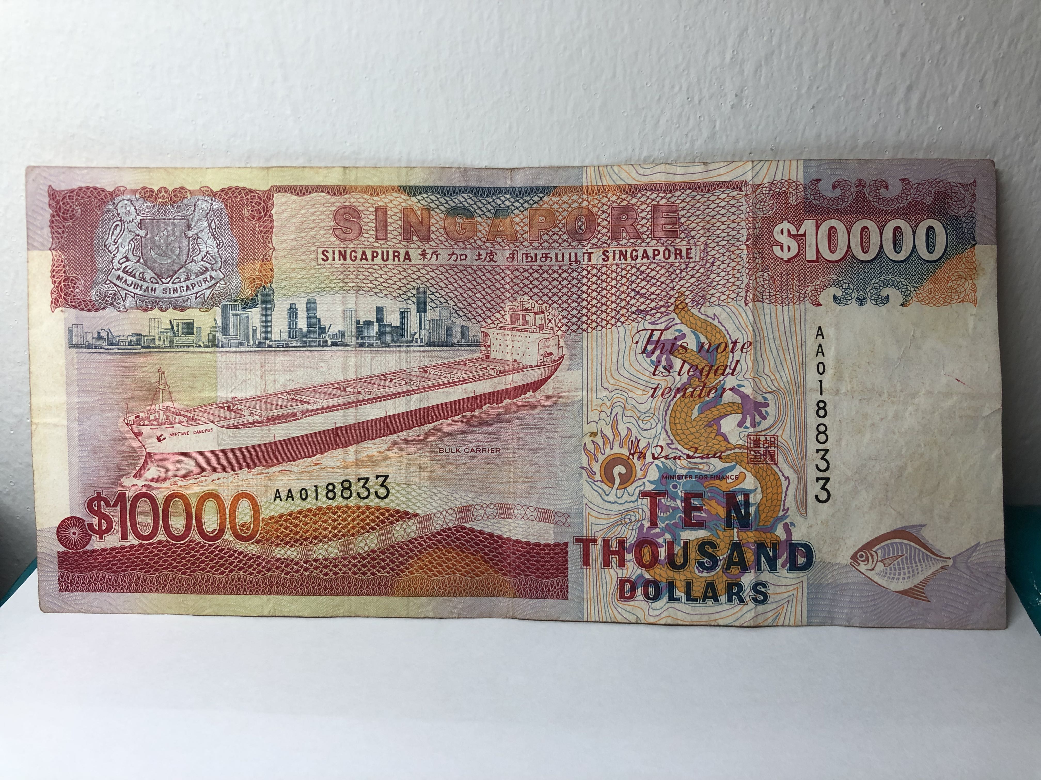 Ship series $10k note, Hobbies & Toys, Memorabilia & Collectibles ...