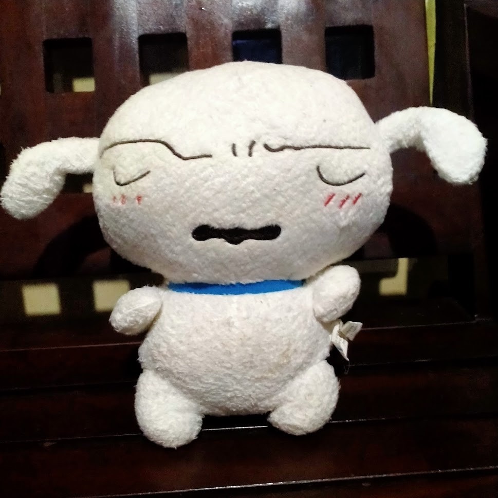 Shiro Dog Stuffed Toy (Manga: Crayon Shin-chan), Hobbies & Toys, Toys ...