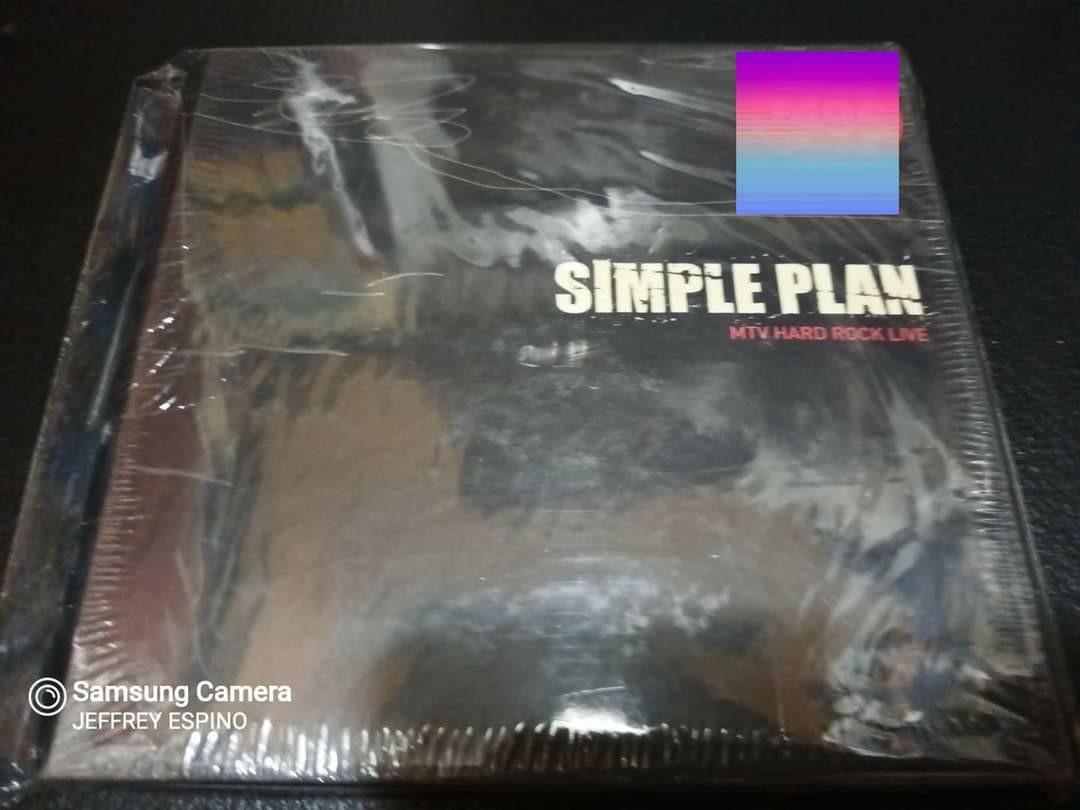 Simple Plan MTV Hard Rock Live Limited Edition CD+DVD sealed, Hobbies ...