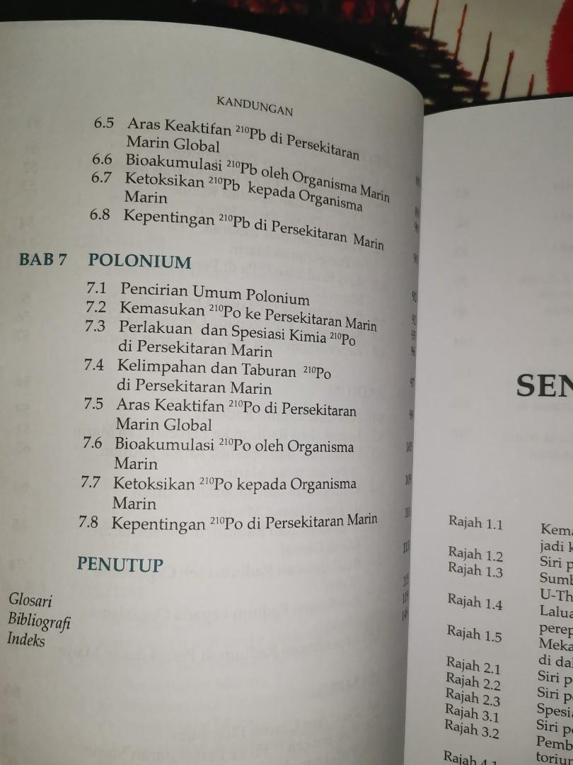 SIRI PEREPUTAN URANIUM-TORIUM DI PERSEKITARAN MARIN, Hobbies & Toys ...