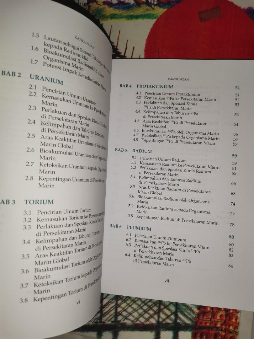 SIRI PEREPUTAN URANIUM-TORIUM DI PERSEKITARAN MARIN, Hobbies & Toys ...
