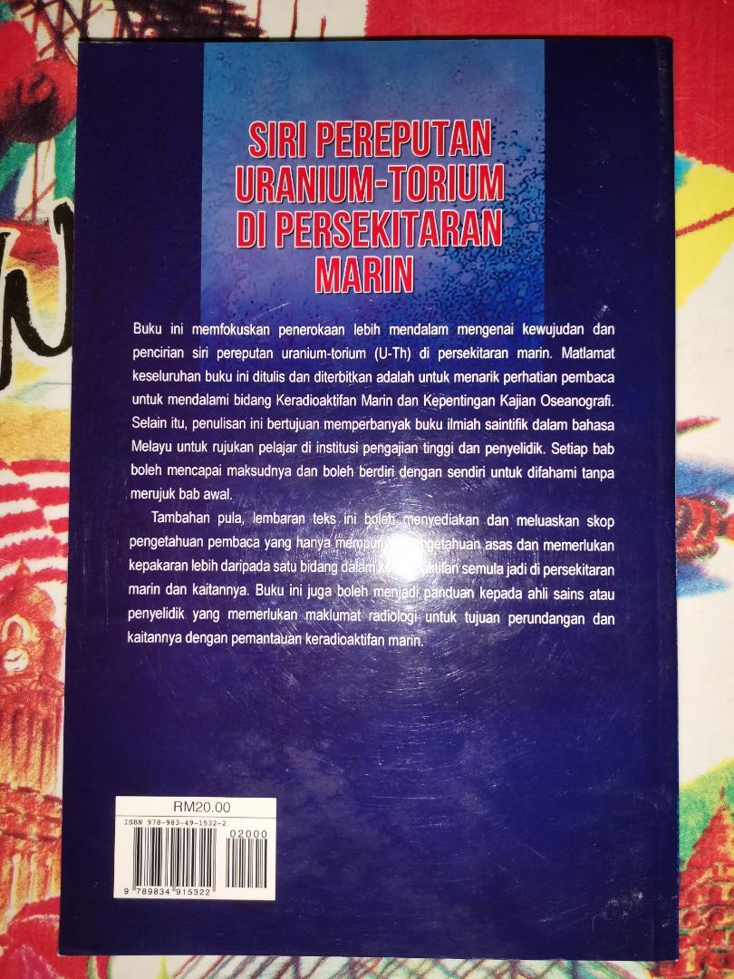 SIRI PEREPUTAN URANIUM-TORIUM DI PERSEKITARAN MARIN, Hobbies & Toys ...