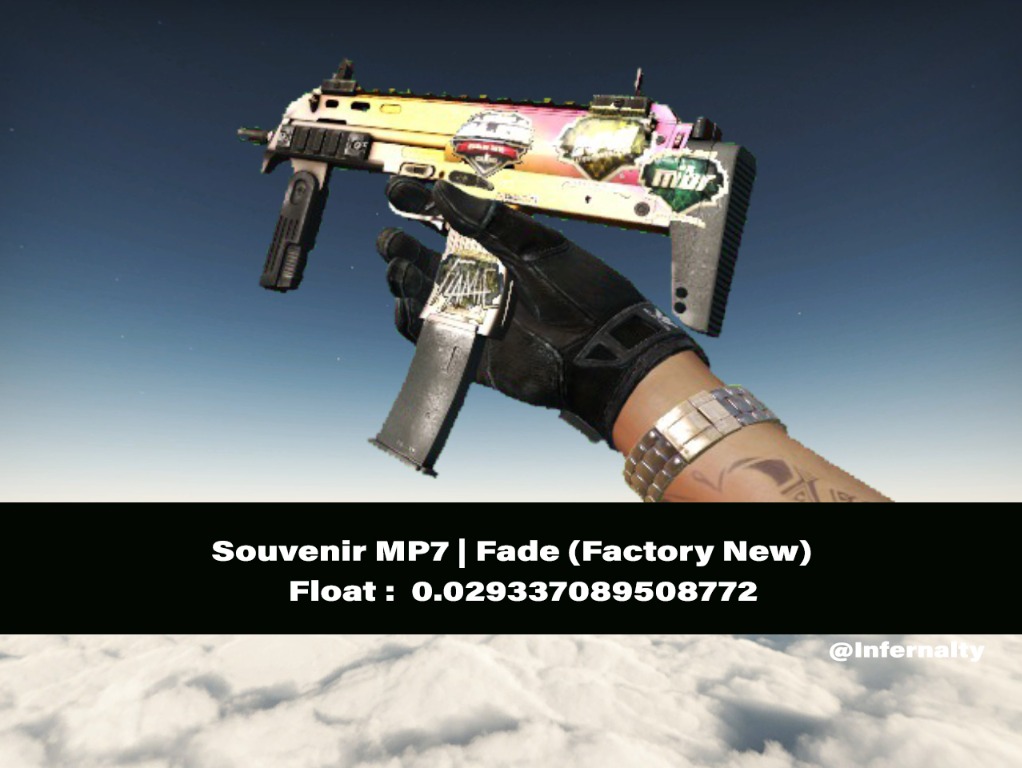 Souvenir MP7 Fade FN CSGO SKINS KNIVES, Video Gaming, Gaming Accessories, In-Game Products on ...