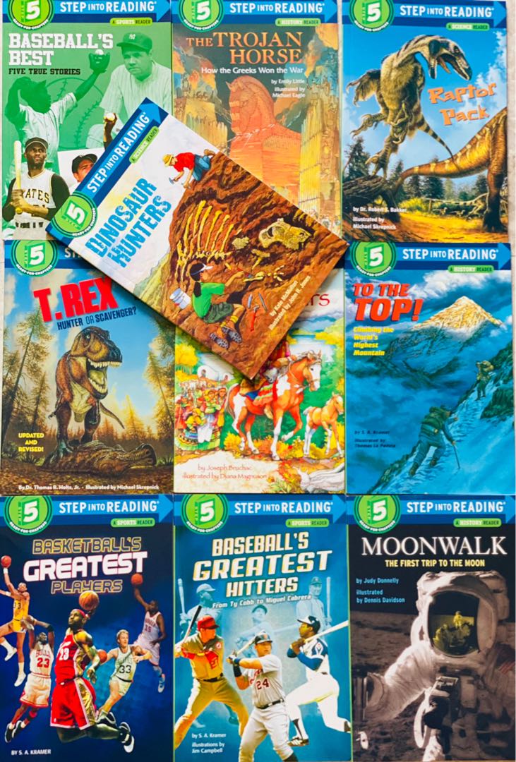 STEP INTO READING 5, Hobbies & Toys, Books & Magazines, Children's ...