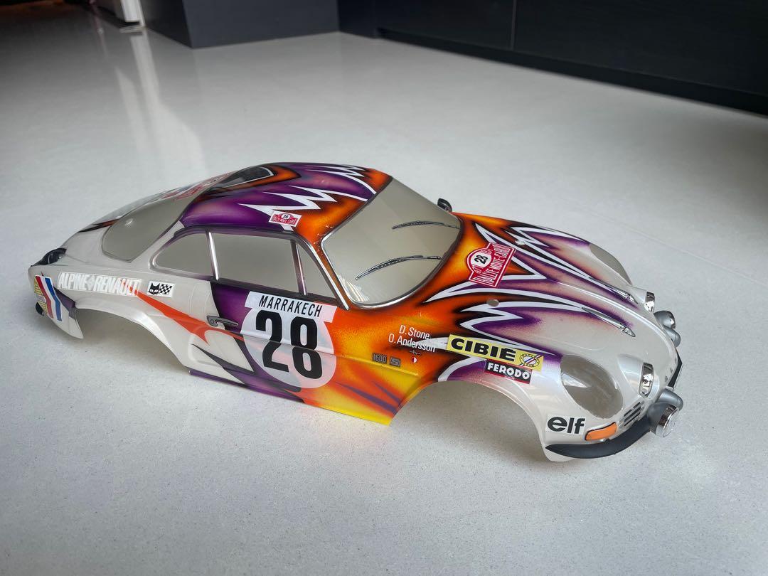 Tamiya M05 (m chassis) bodyshell - Alpine A110 1/10 scale painted (Not ...