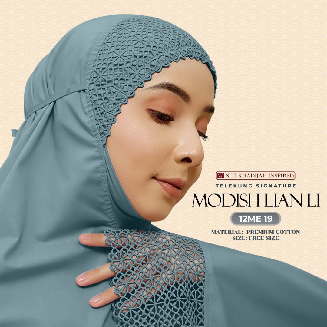 TELEKUNG MODISH LIAN LI BY SITI KHADIJAH, Women's Fashion, Muslimah Fashion, Hijabs on Carousell