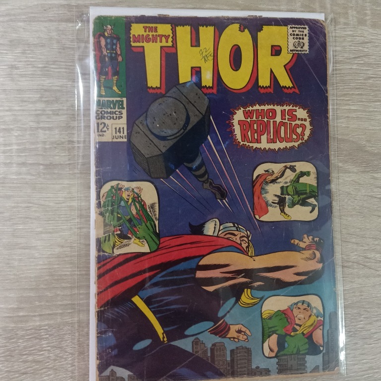 Thor #141 (1967) - Fr(1.0) condition - detached/split cover, Hobbies ...