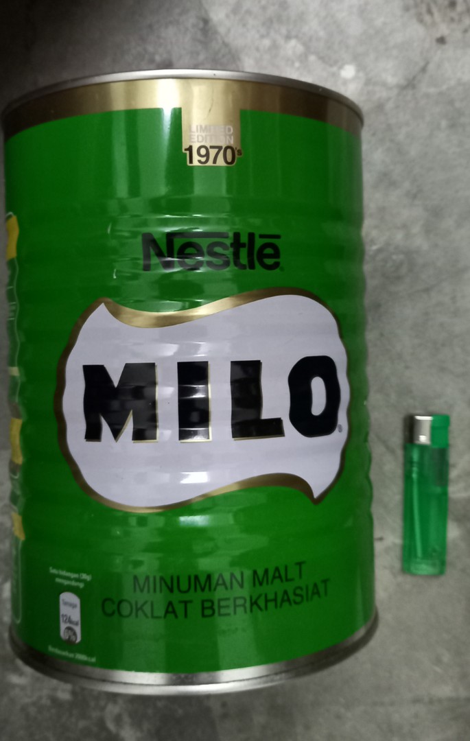 tin milo 1.8kg, Hobbies & Toys, Collectibles & Memorabilia, Vintage ...