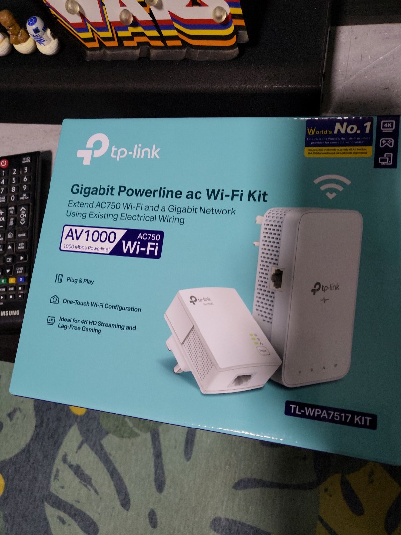 TP-Link AV 1000 (TL-WPA7517 Kit), Computers & Tech, Parts & Accessories ...