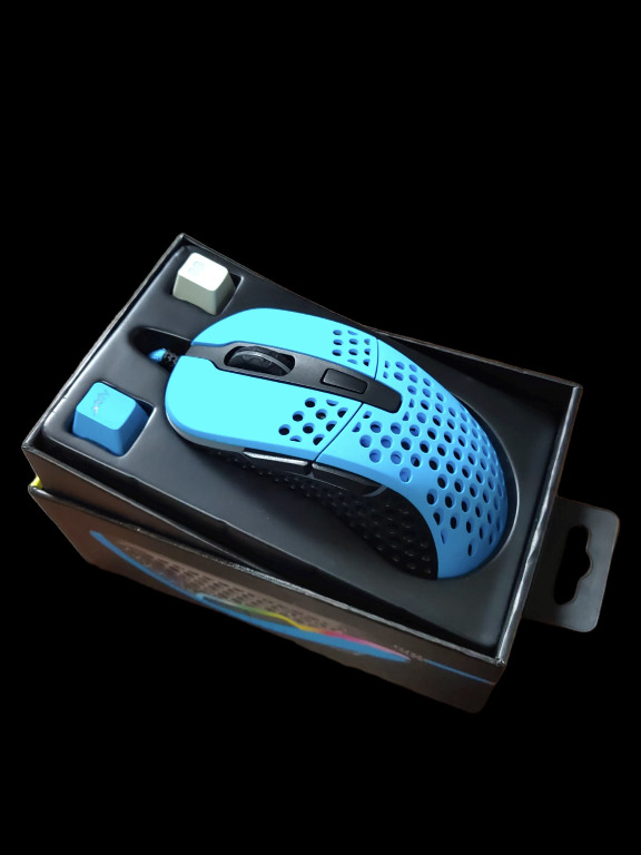 TP-XTRFY M4 RGB, Gaming Mouse, Miami Blue, Computers & Tech, Parts ...