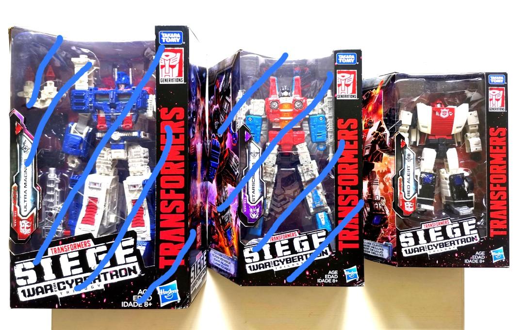 Transformers Seige Red Alert Ultra Magnus Starscream, Hobbies & Toys ...