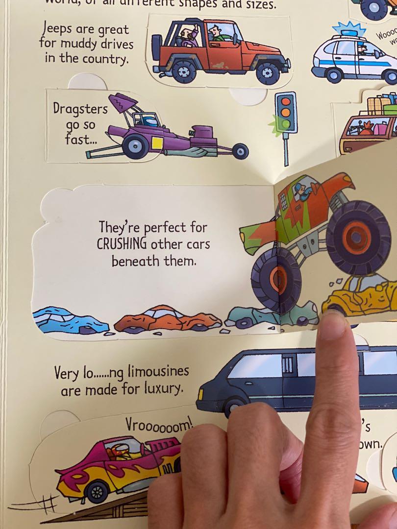 Usborne Look Inside CARS, Hobbies & Toys, Books & Magazines, Children's ...
