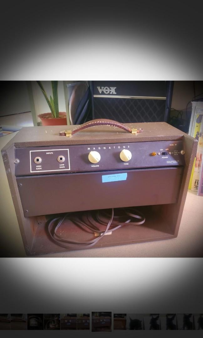 Magnatone Student Model No.111 All Original 1959 Vintage Tube Amplifier ...